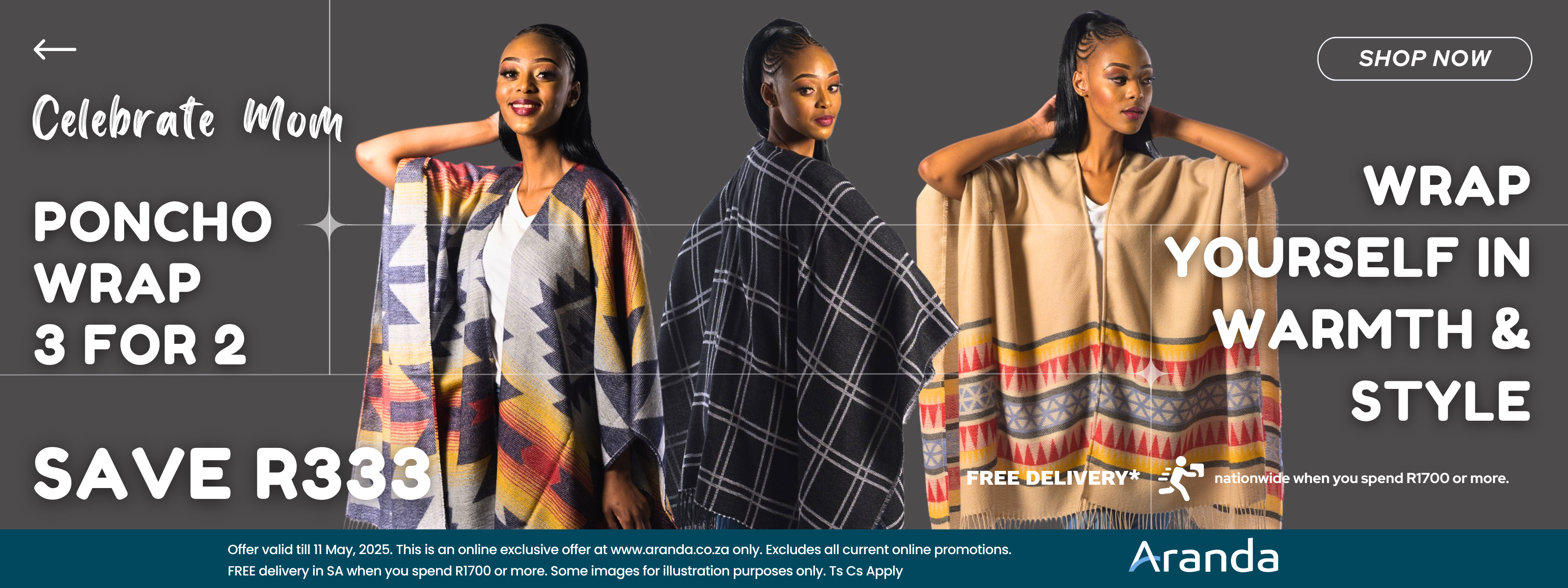 Poncho Wraps – Aranda Textile Mills