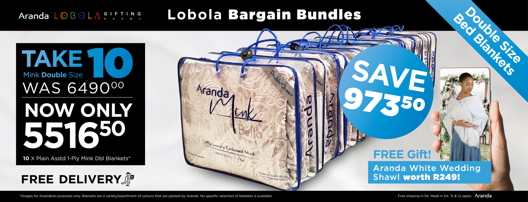 Lobola Take 10 Bundles – Aranda | South Africa